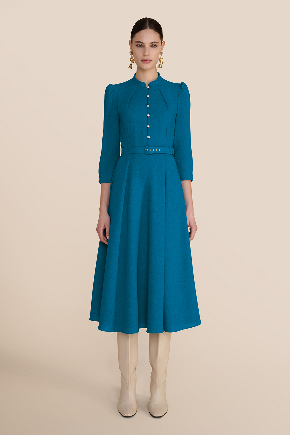 Ahana Azure Dress | Occasion Wear | Beulah London