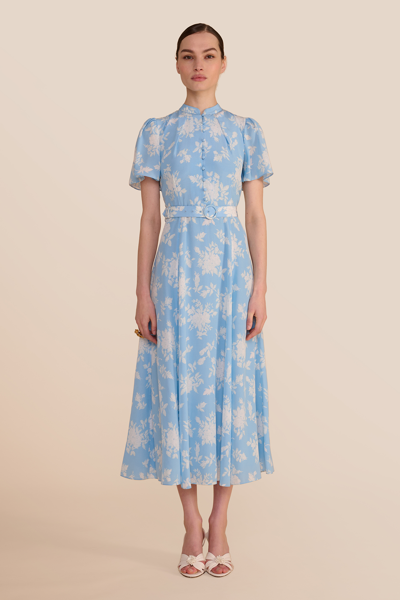 Ahana Rose Dress | Short Sleeve | Beulah London